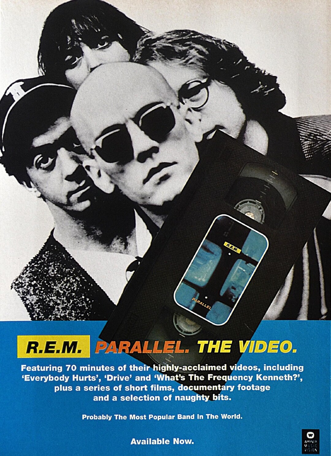 Rem -original Vintage Mini Poster- 1995 Magazine Advert - Etsy