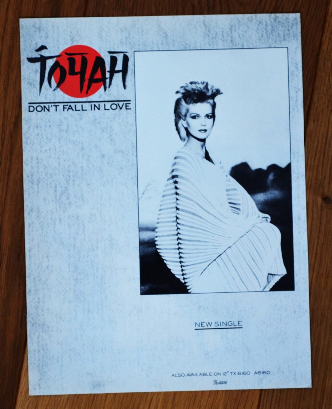 Toyah-original Vintage Mini Poster Rock Music Magazine Clipping-1985 - Etsy