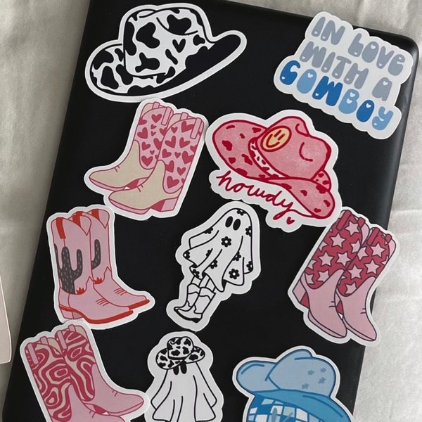 Cowboy Sticker - Etsy