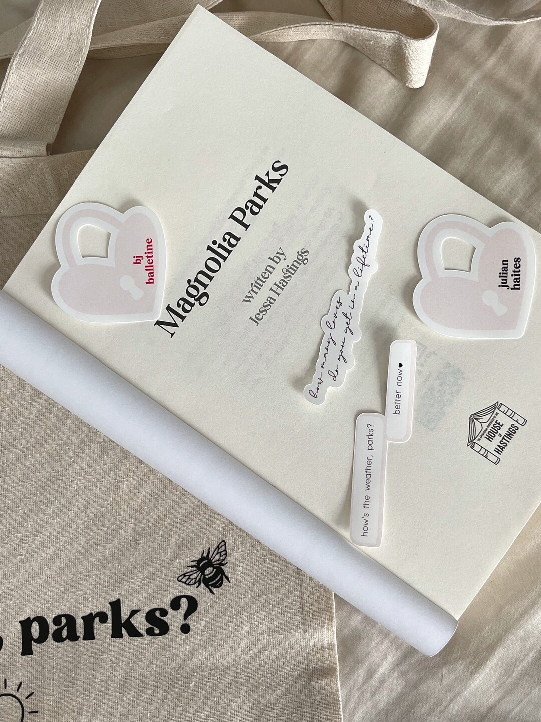 Magnolia Parks Inspired Sticker Pack - Etsy
