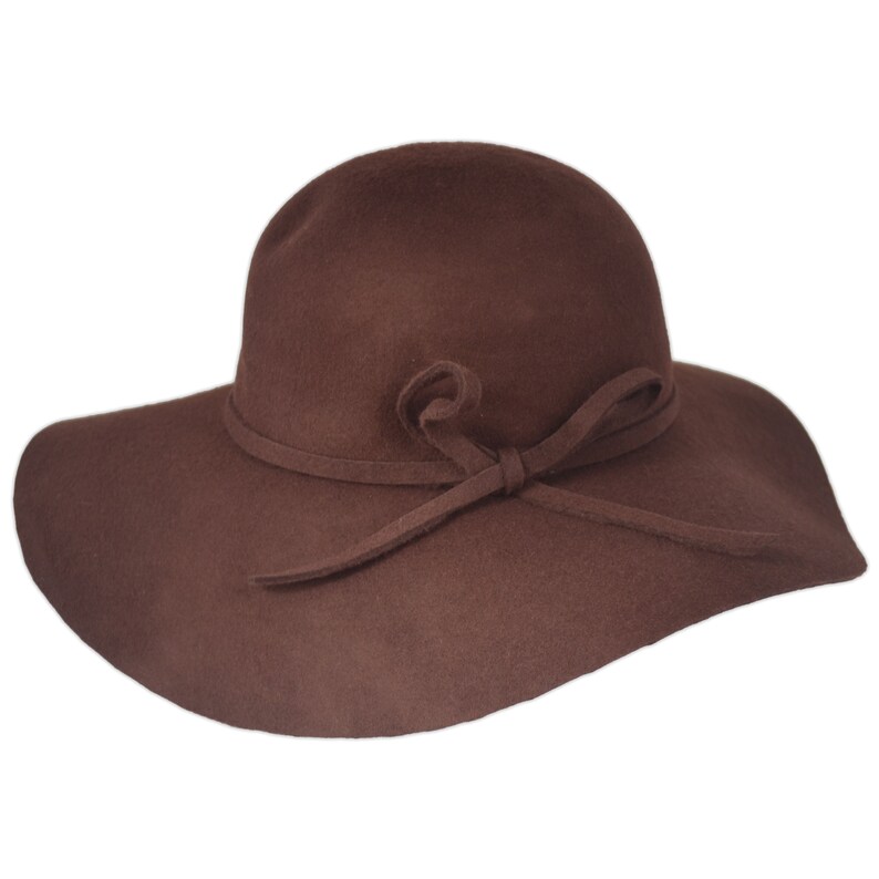 Timeless Sophistication: Women's Wool Felt Floppy Hat for Elegance and ...