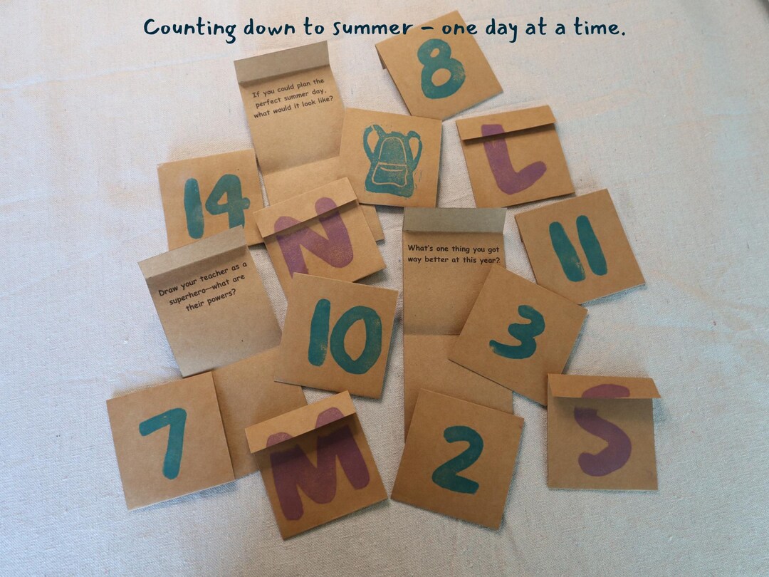 Last Day of School Countdown Banner – A Personalized 14-day Countdown ...