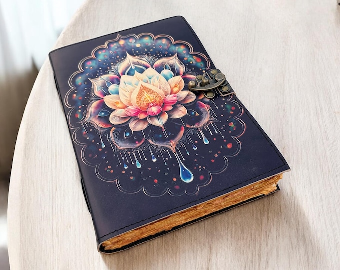 Rhinestone Mandala Journal, Completed Diamond Painting Journal ...