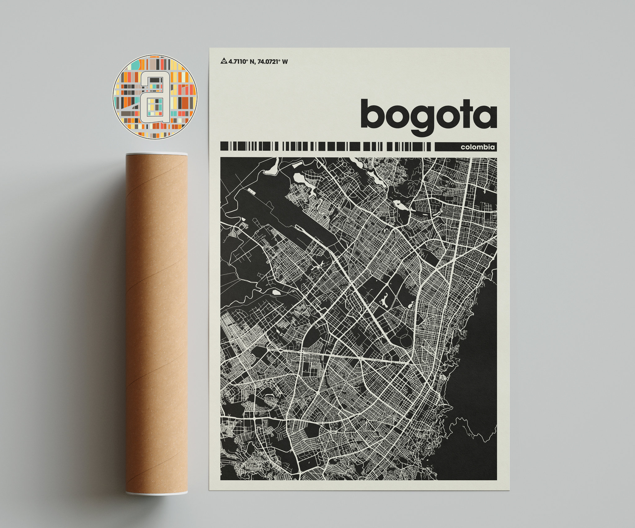 Bogota Colombia Map Bogota Map Print Bogota City Map Bogota - Etsy