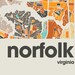 Norfolk Map Print, Colorful Map, Minimalist Norfolk Print, Virginia ...