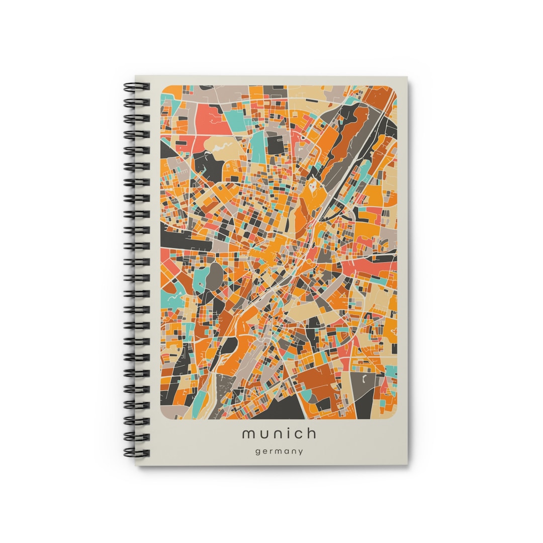 Munich, Munich Journal, Germany Notebook, Personalized Notebook, Custom ...