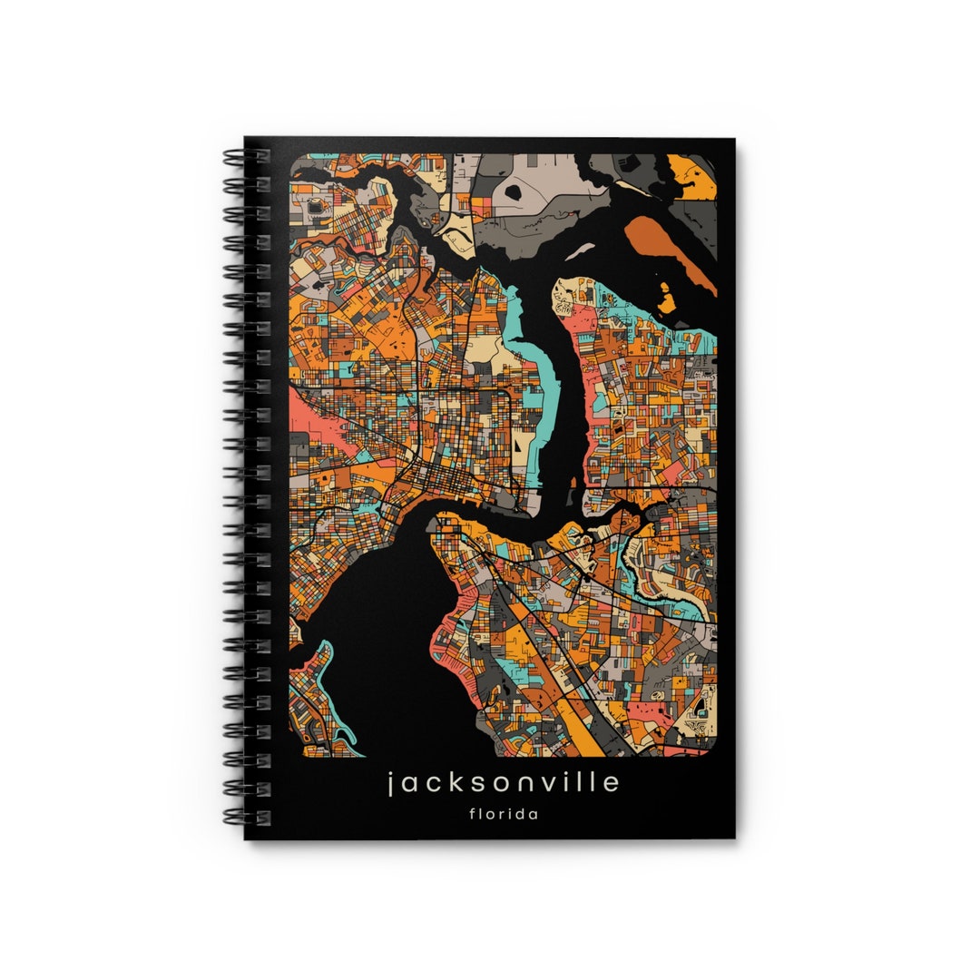 Jacksonville, Florida Notebook, Writing Journal, Book Notes, Diary ...