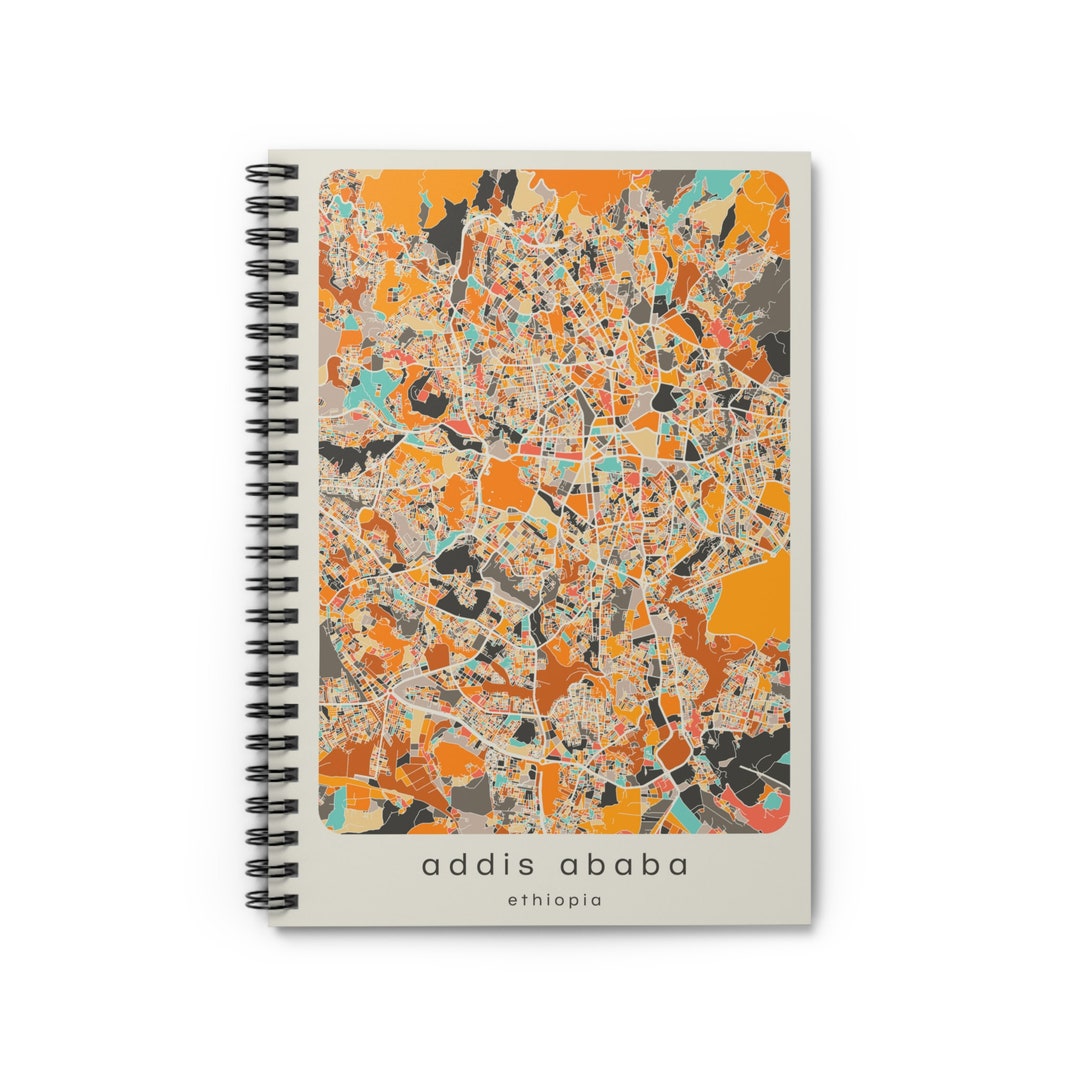 Addis Ababa, Ethiopia Notebook, Personalized Notebook, Custom Journal ...