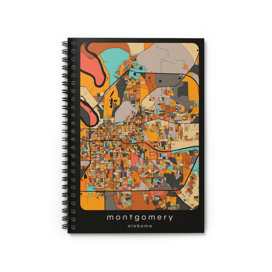Montgomery, Alabama Notebook, Writing Journal, Book Notes, Diary, Book ...