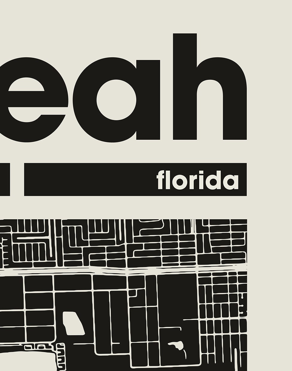 Mapa de la ciudad de Hialeah, Mapa de la ciudad de Florida, Mapa de la ...
