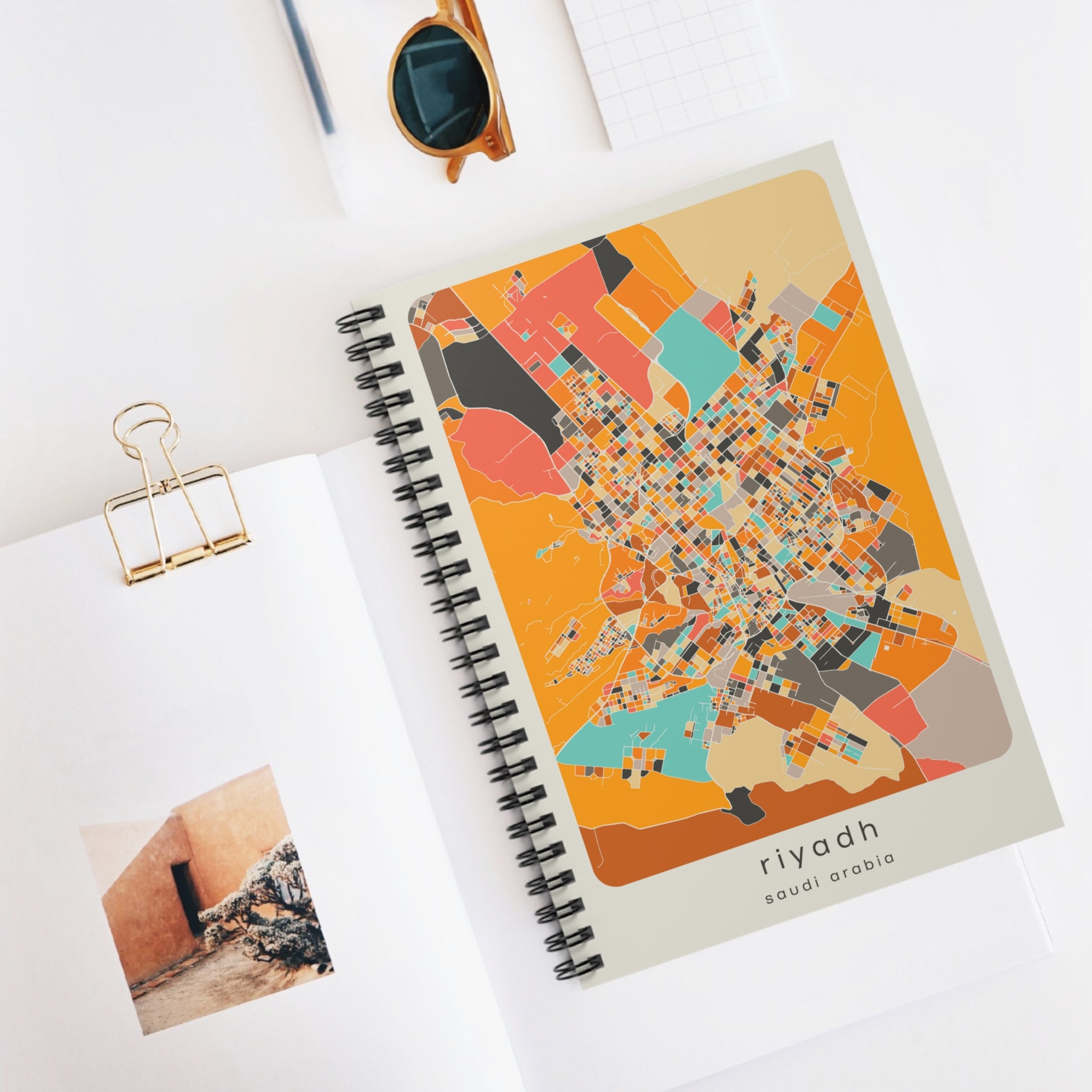 Riyadh, Riyadh Journal, Saudi Arabia Notebook, Personalized Notebook ...