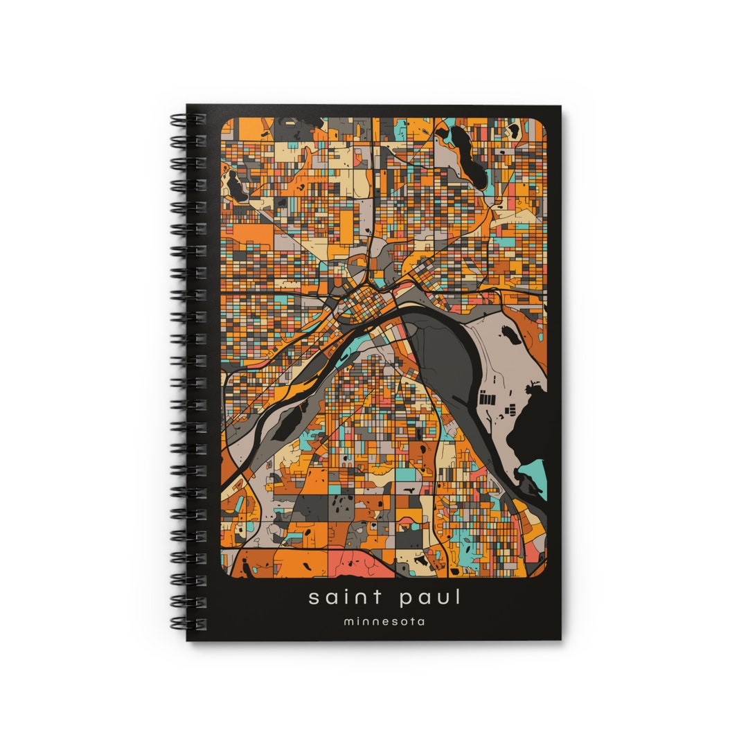 Saint Paul, Minnesota Notebook, Writing Journal, Book Notes, Diary ...