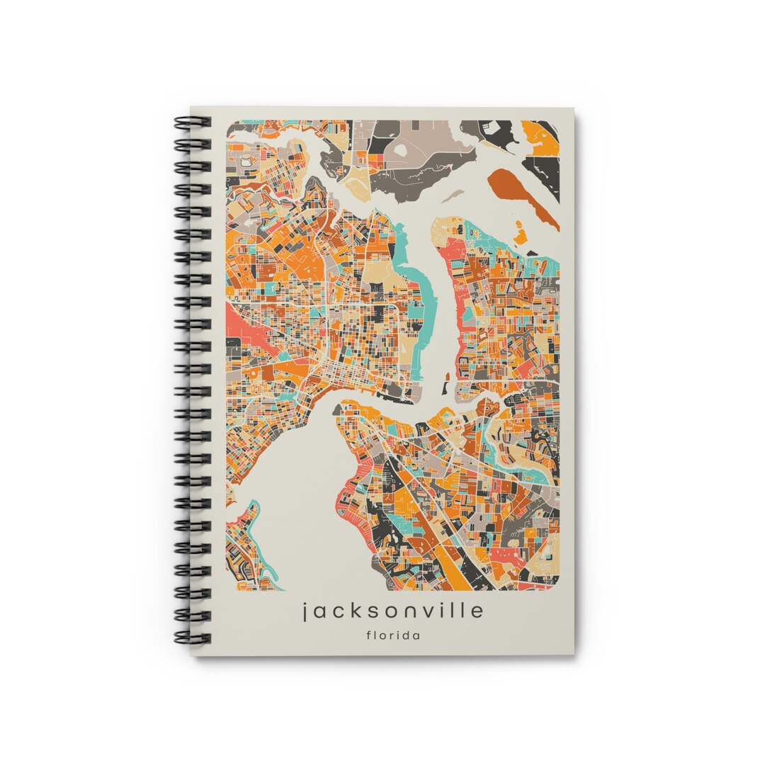 Jacksonville, Jacksonville Journal, Florida Notebook, Personalized ...