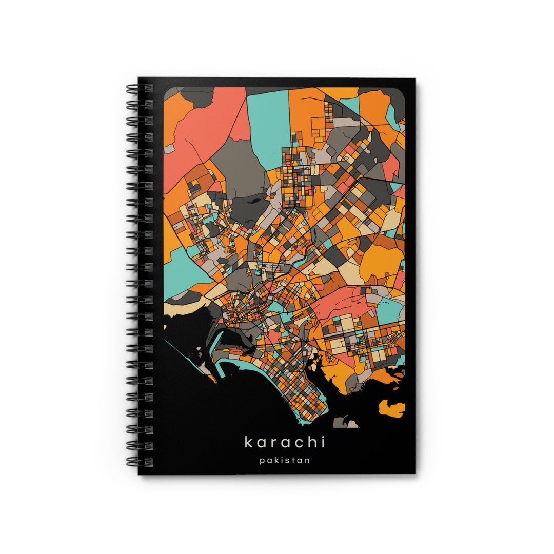 Karachi, Pakistan Notebook, Writing Journal, Book Notes, Diary, Book ...