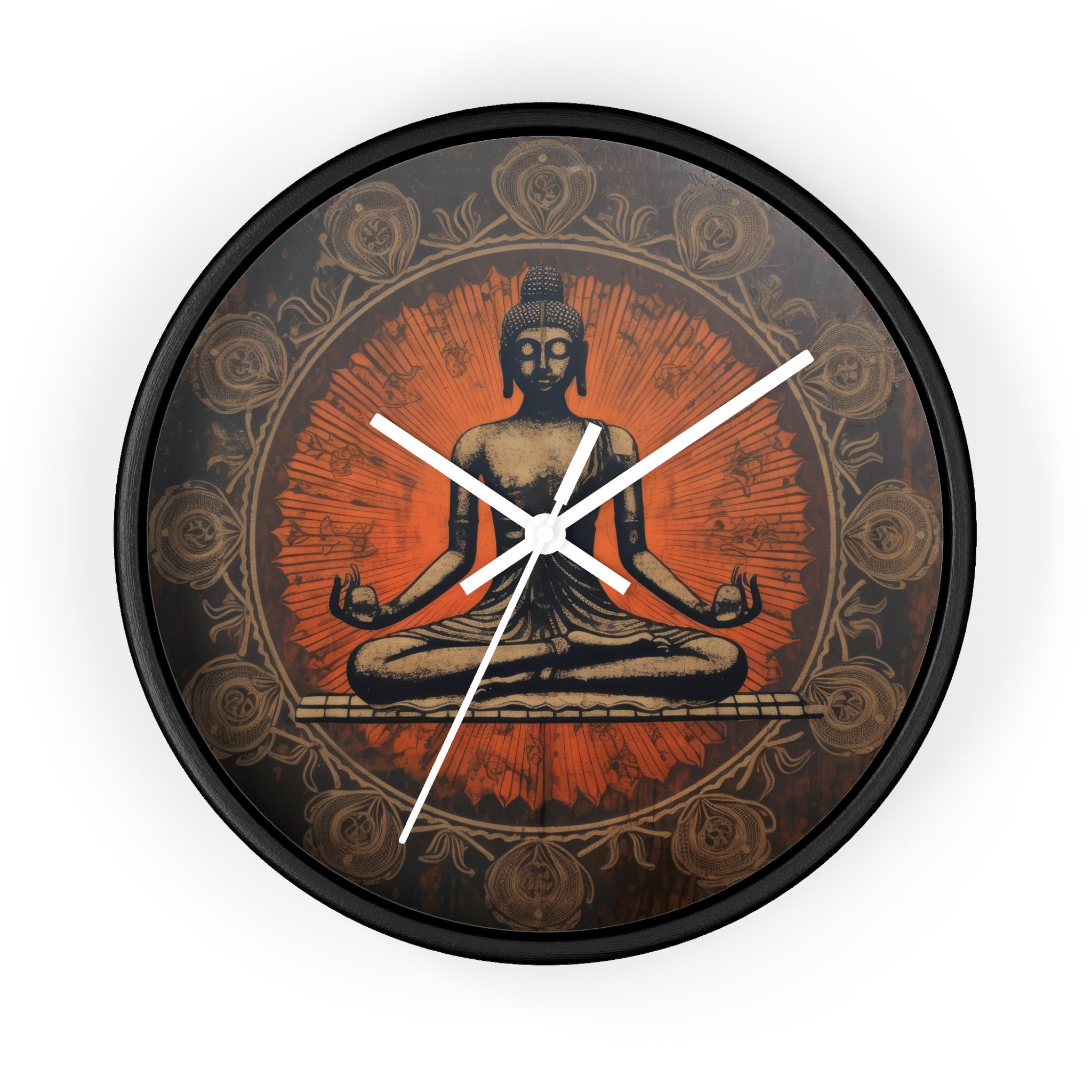 Yoga Meditation Clock, Yoga Gift, Meditation Gift, Yoga Clock, Unique ...