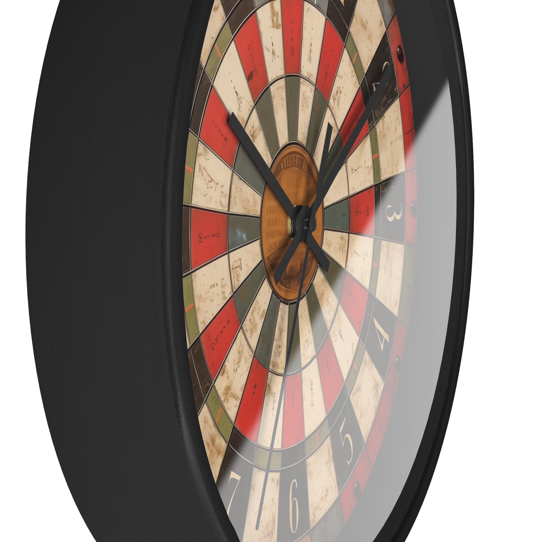 Retro Dartboard Clock Dart Gifts Bar Gifts Dart Board - Etsy