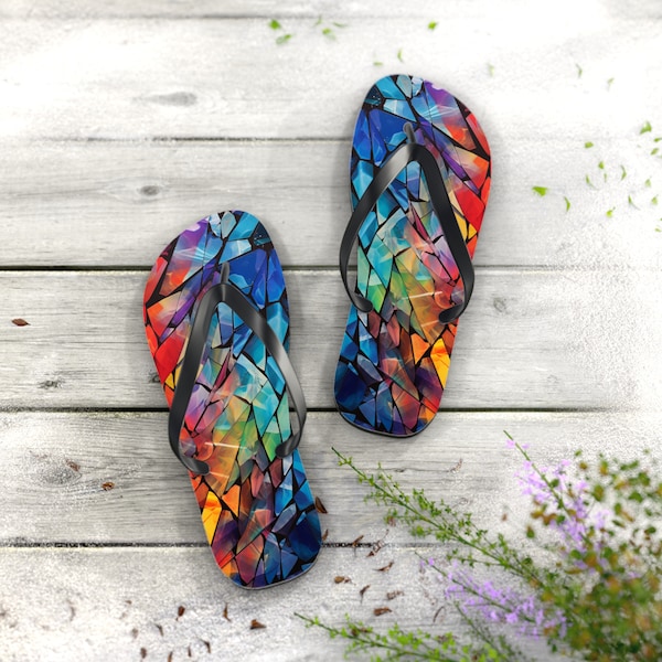 Mosaic Shoe - Etsy New Zealand
