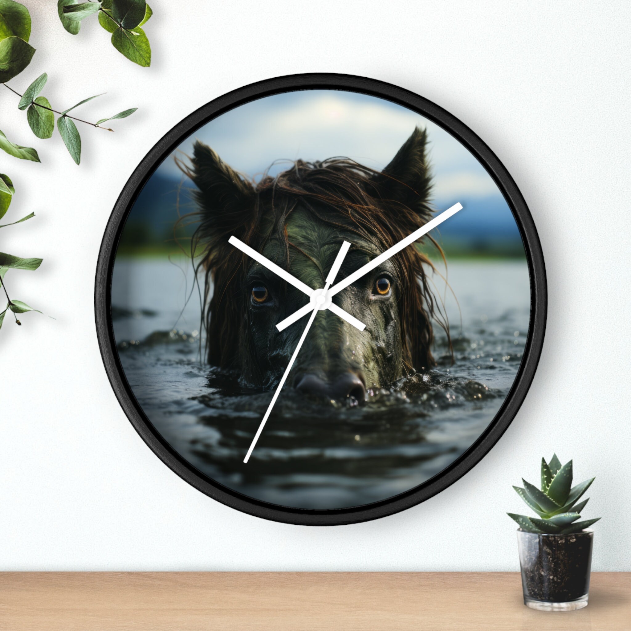 Kelpie Inspired Horror Clock Horror Home Decor Murderous - Etsy