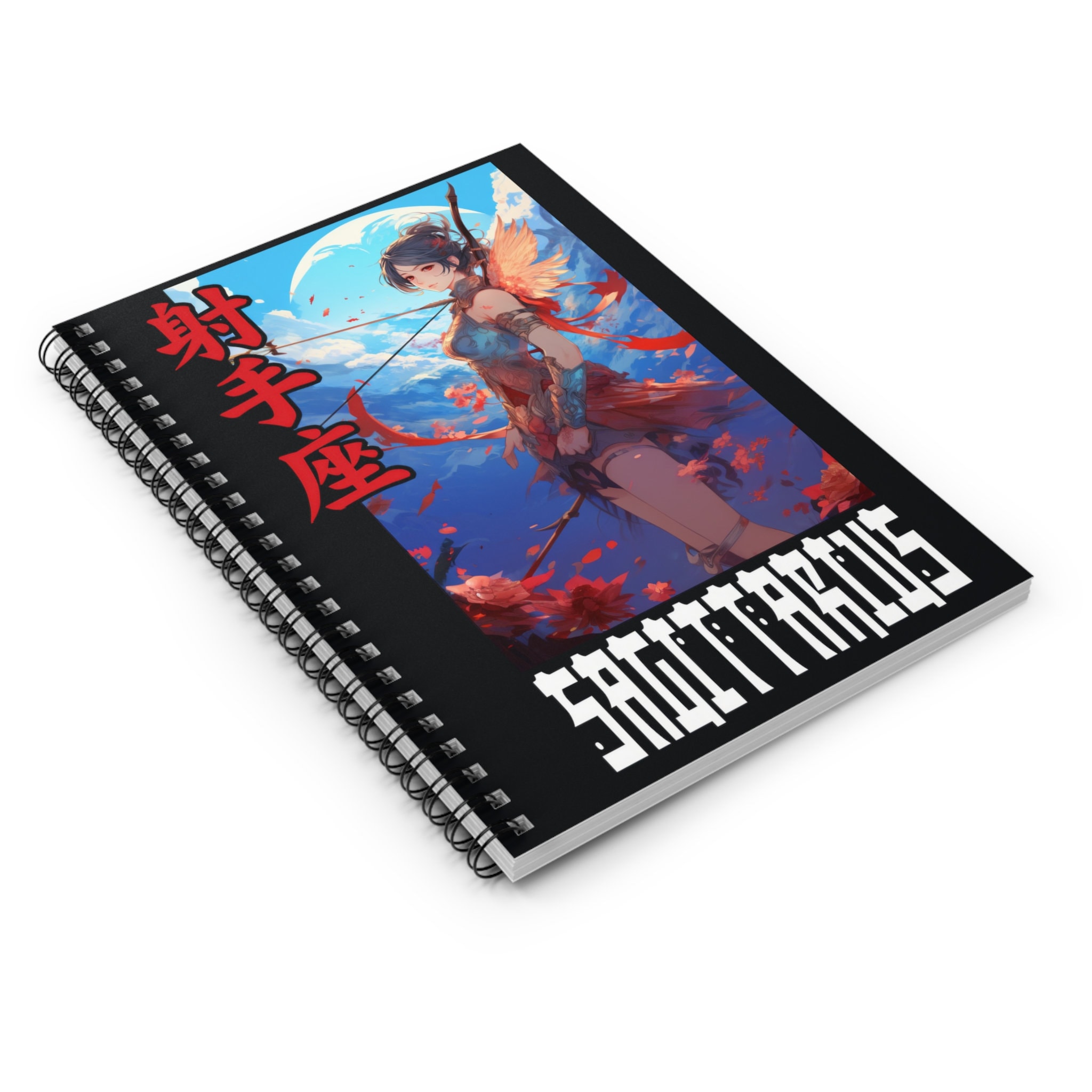 Sagittarius Manga Inspired Notebook, Sagittarius Notebook, Manga ...