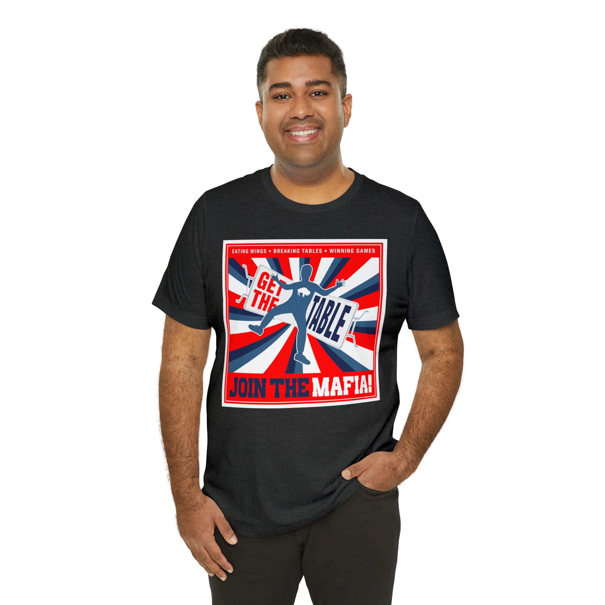 Buffalo Bills Inspired Shirt, Bills Mafia, Breaking Tables, Eating ...