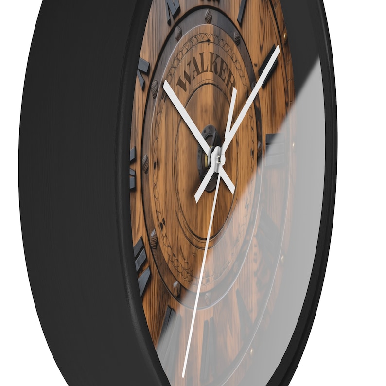 Whiskey Barrel Wall Clock, Gift for Him, Whiskey, Barrel, Drinkers ...