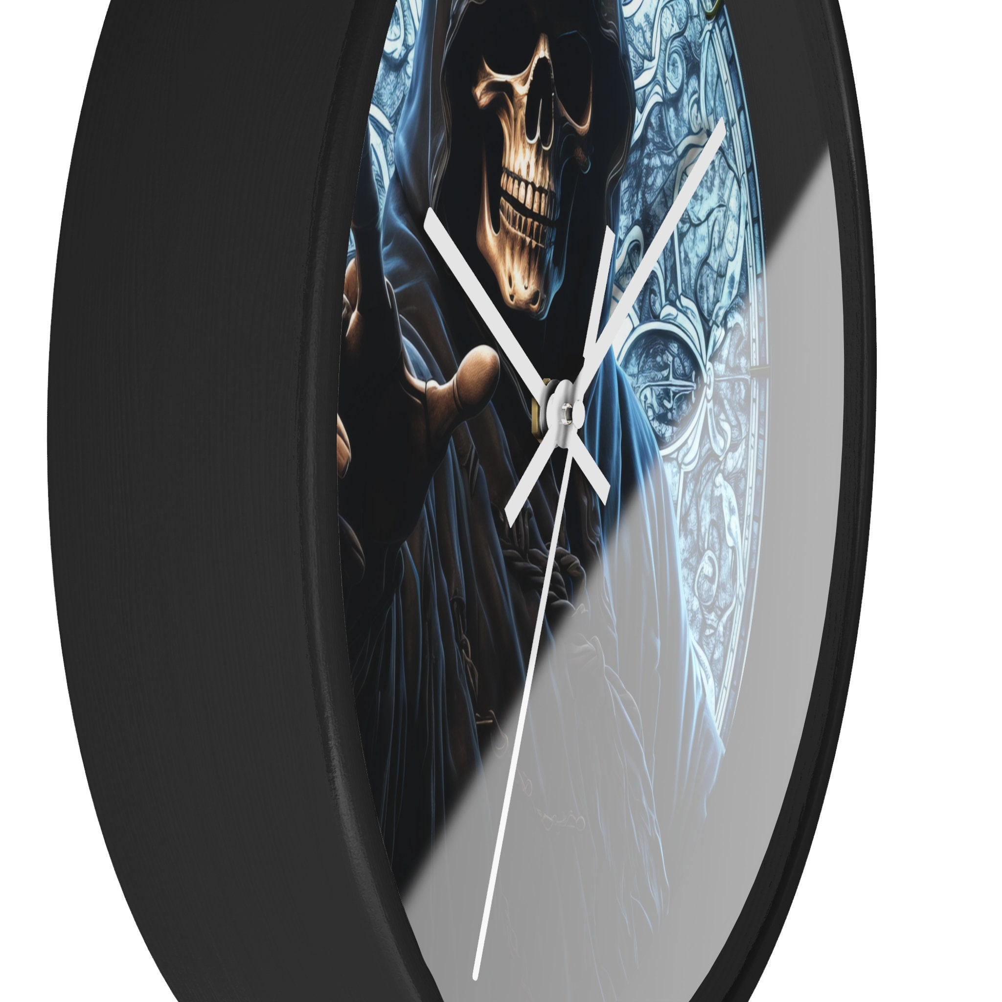 Grim Reaper Horror Clock Death Home Decor Classichorror - Etsy