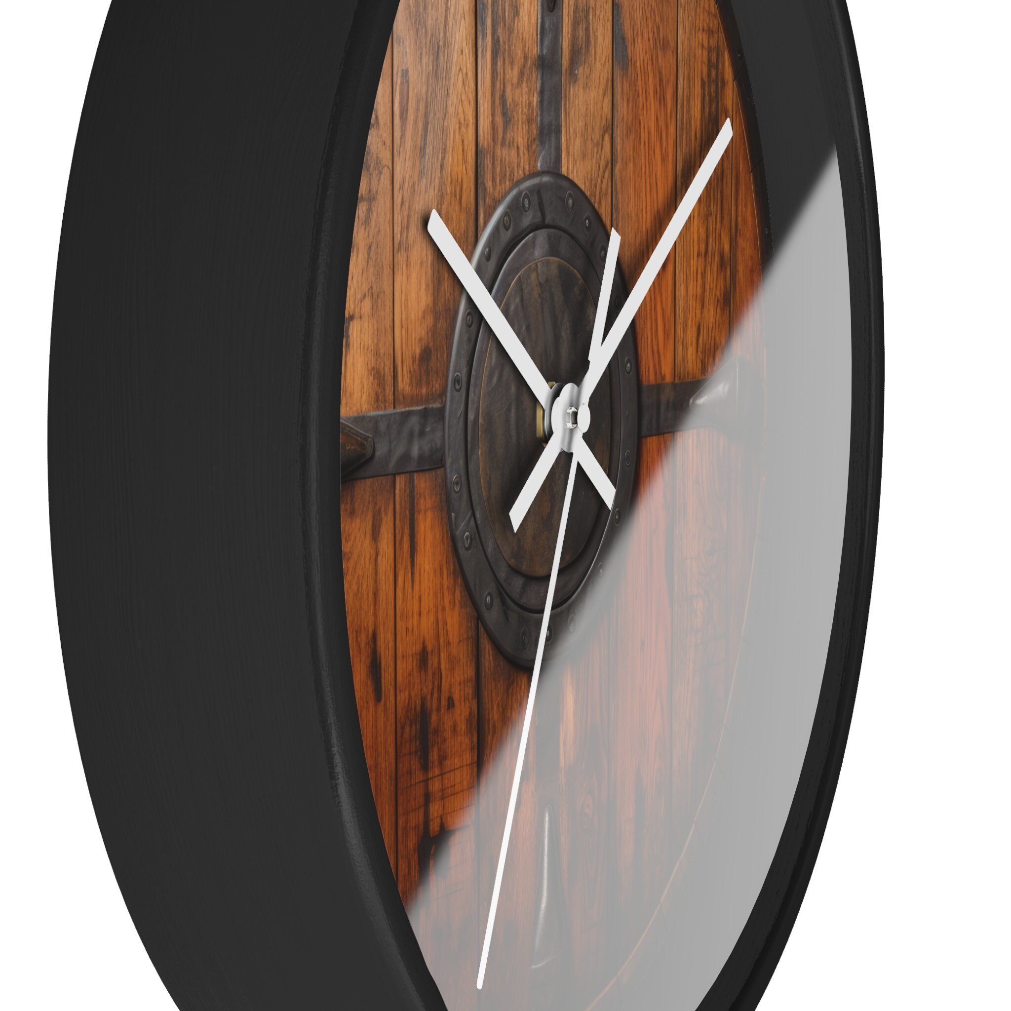 Whiskey Barrel Wall Clock, Gift for Him, Whiskey, Barrel, Drinkers ...
