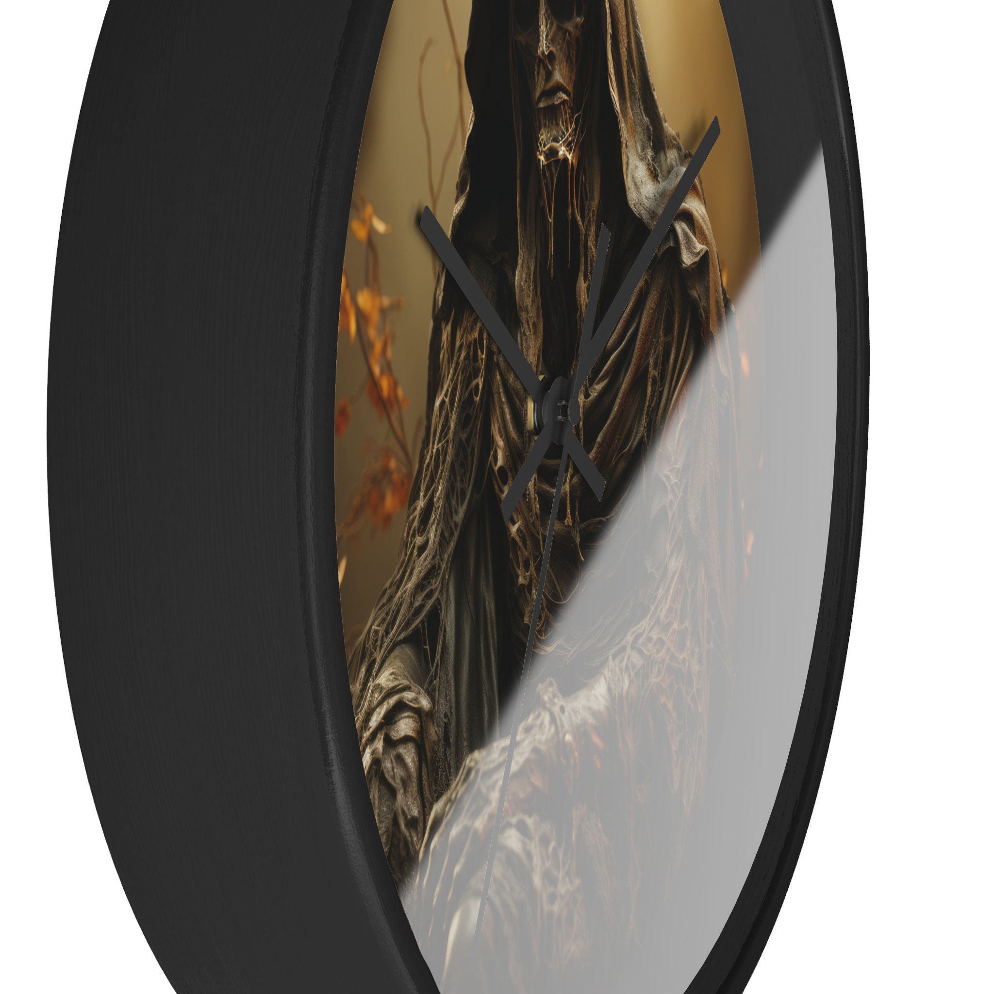 Ankou Inspired Horror Clock Horror Home Decor Horror Legend - Etsy