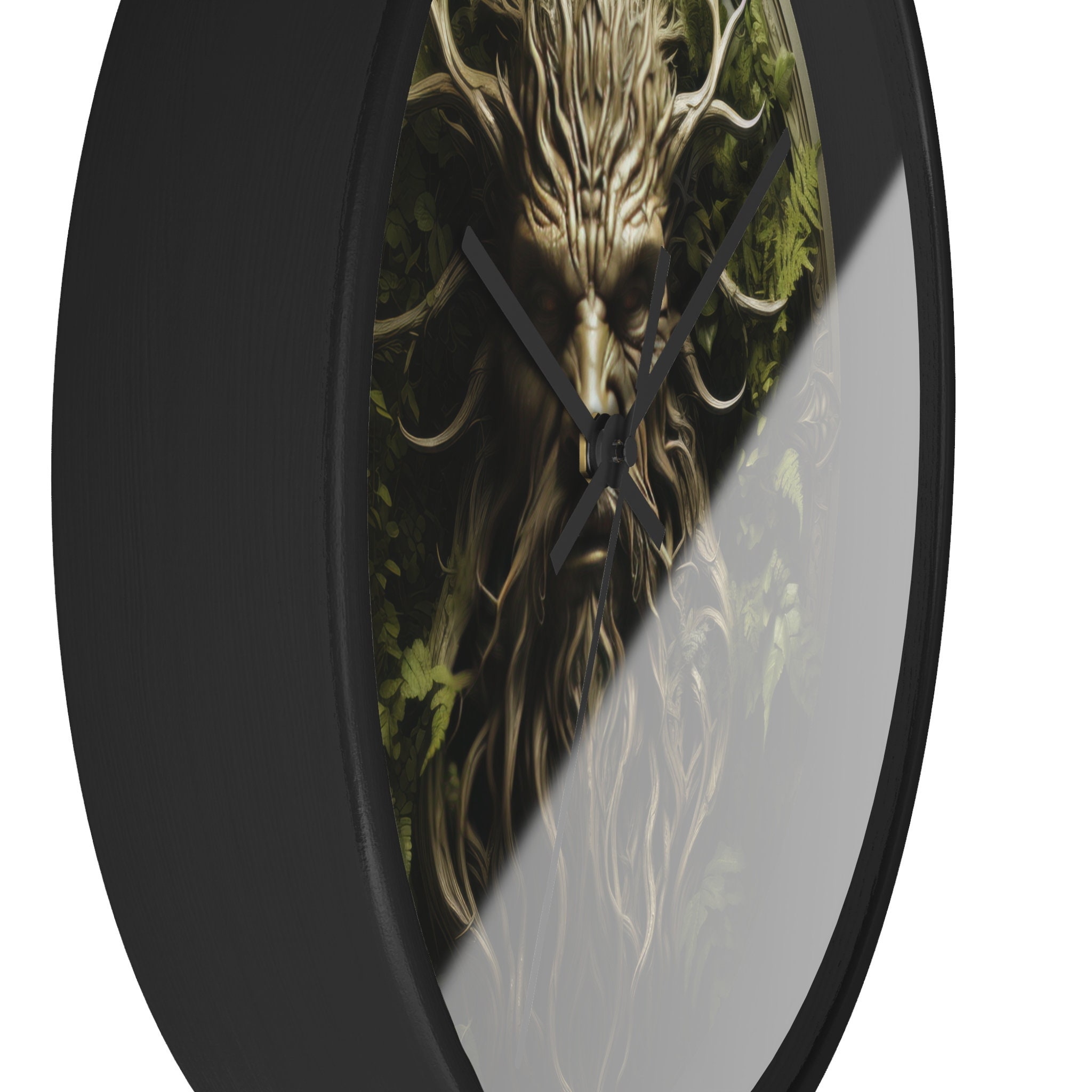Leshy Inspired Horror Clock Horror Home Decor Murderous - Etsy