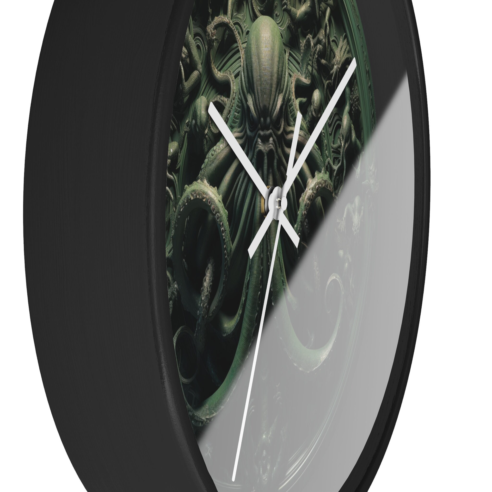 Cthulhu Inspired Horror Clock Lovecraftian Home Decor - Etsy