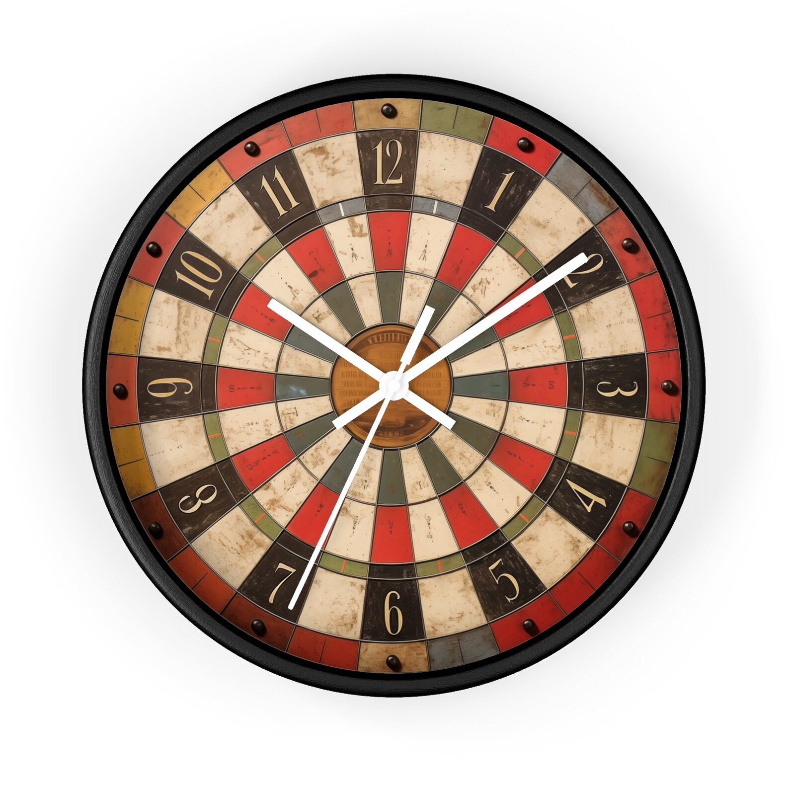 Retro Dartboard Clock Dart Gifts Bar Gifts Dart Board - Etsy
