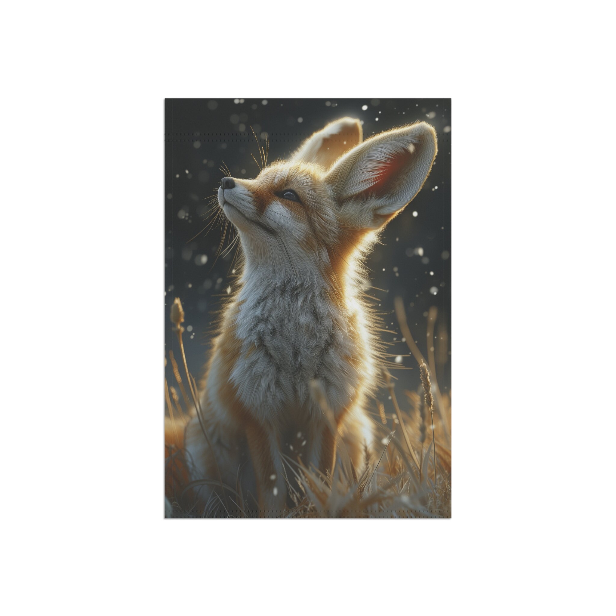 Fennec Fox Garden Banner, Garden Banner, Garden Gift, Yard Flag, Nature ...
