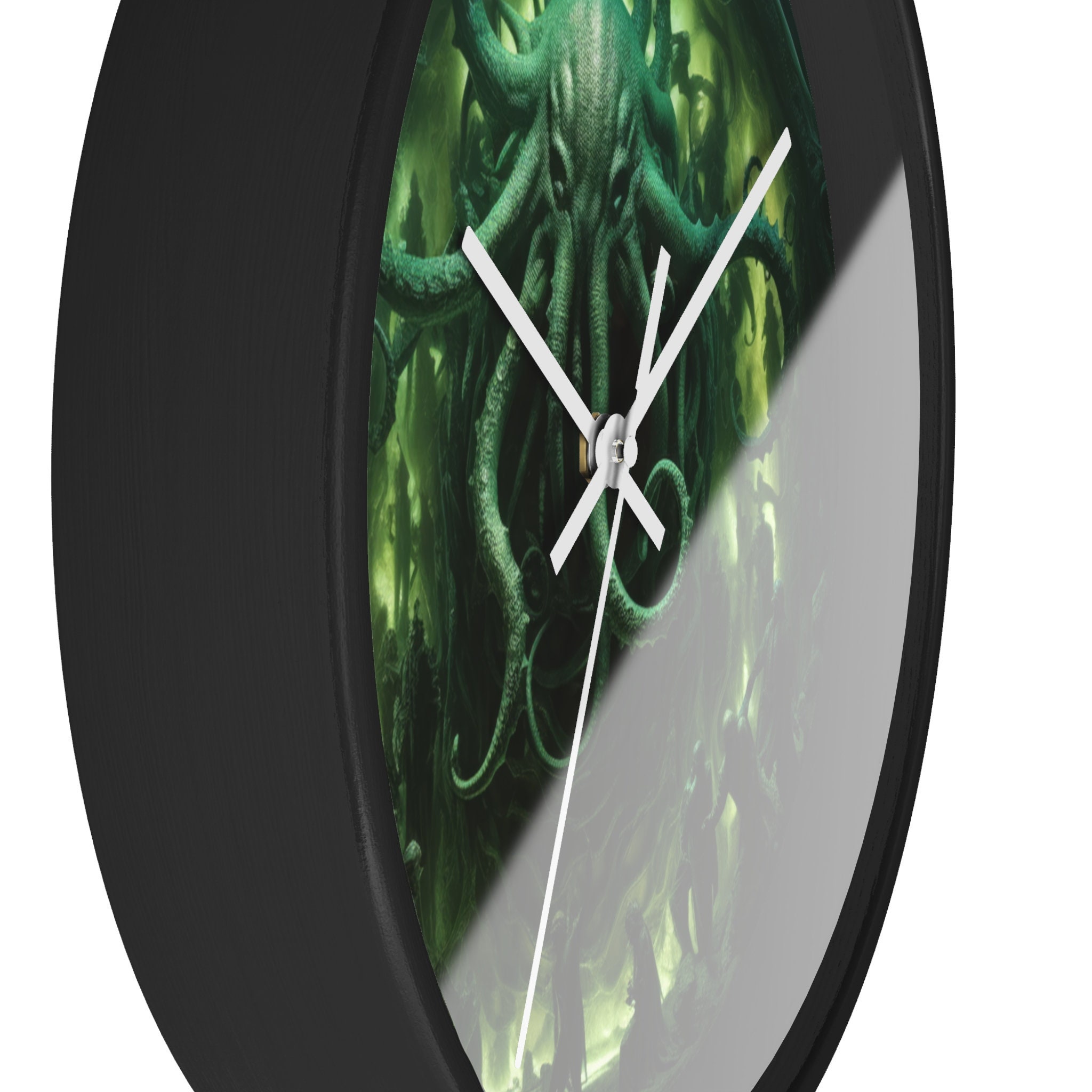 Cthulhu Inspired Horror Clock, Lovecraftian Home Decor, Classic ...