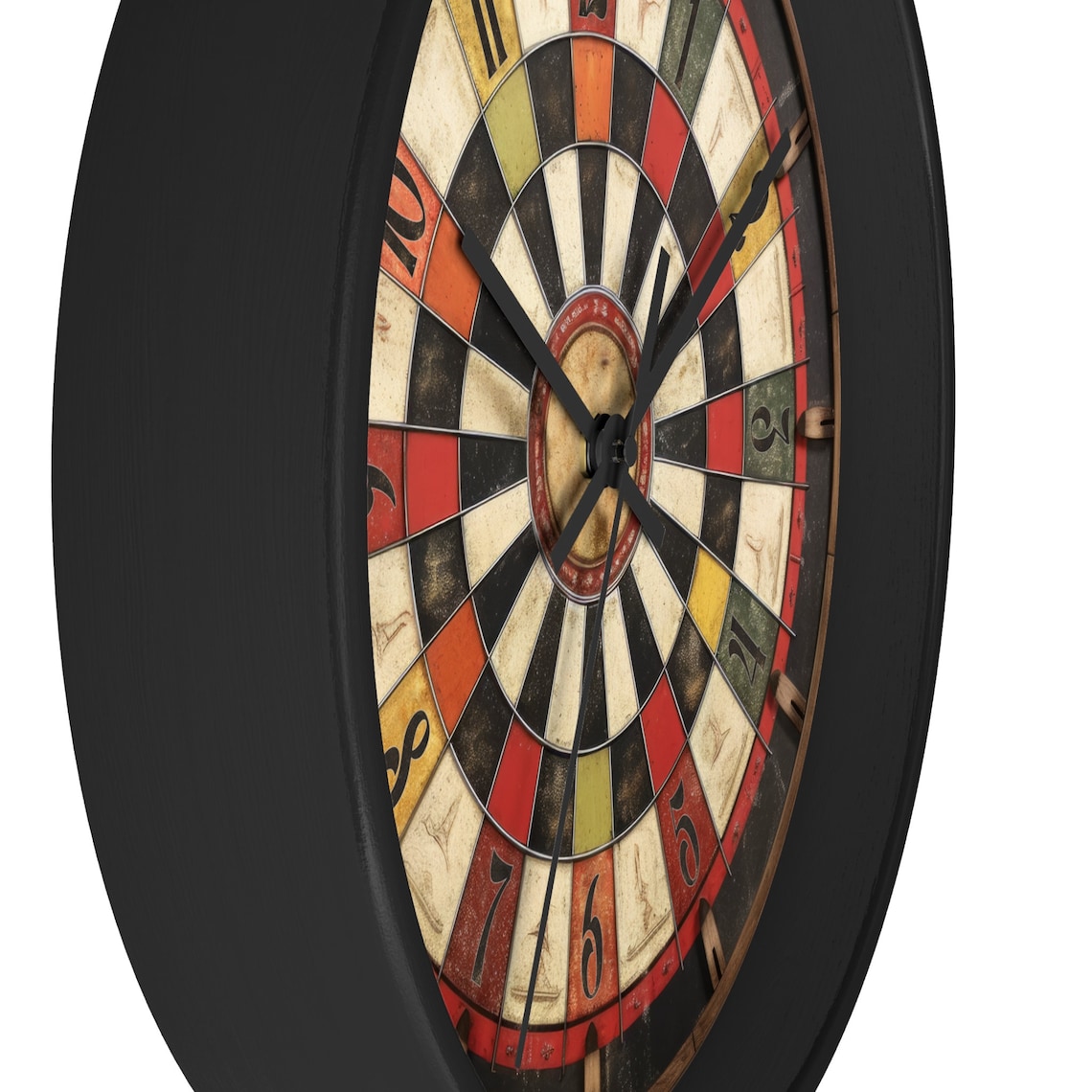 Retro Dartboard Clock, Dart Gifts, Bar Gifts, Dart Board, Gifts for Him ...