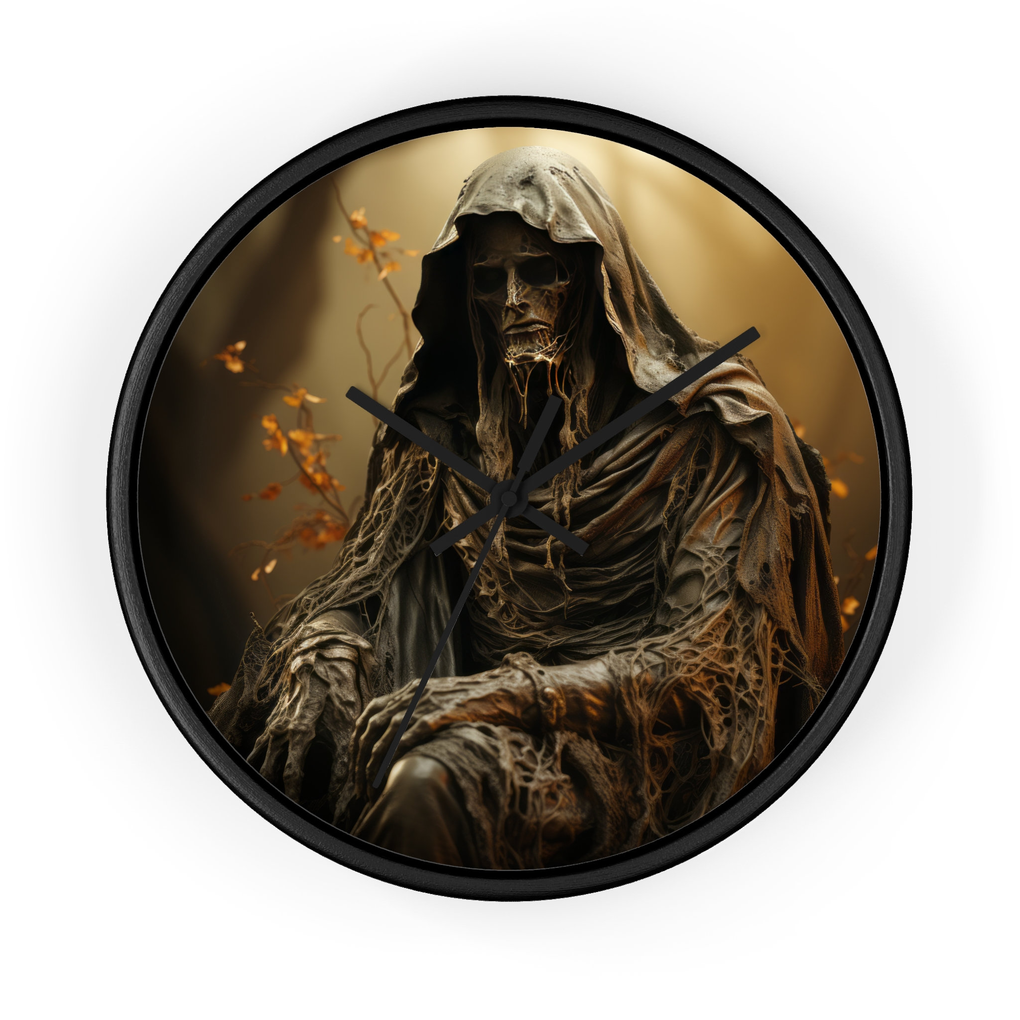 Ankou Inspired Horror Clock Horror Home Decor Horror Legend - Etsy