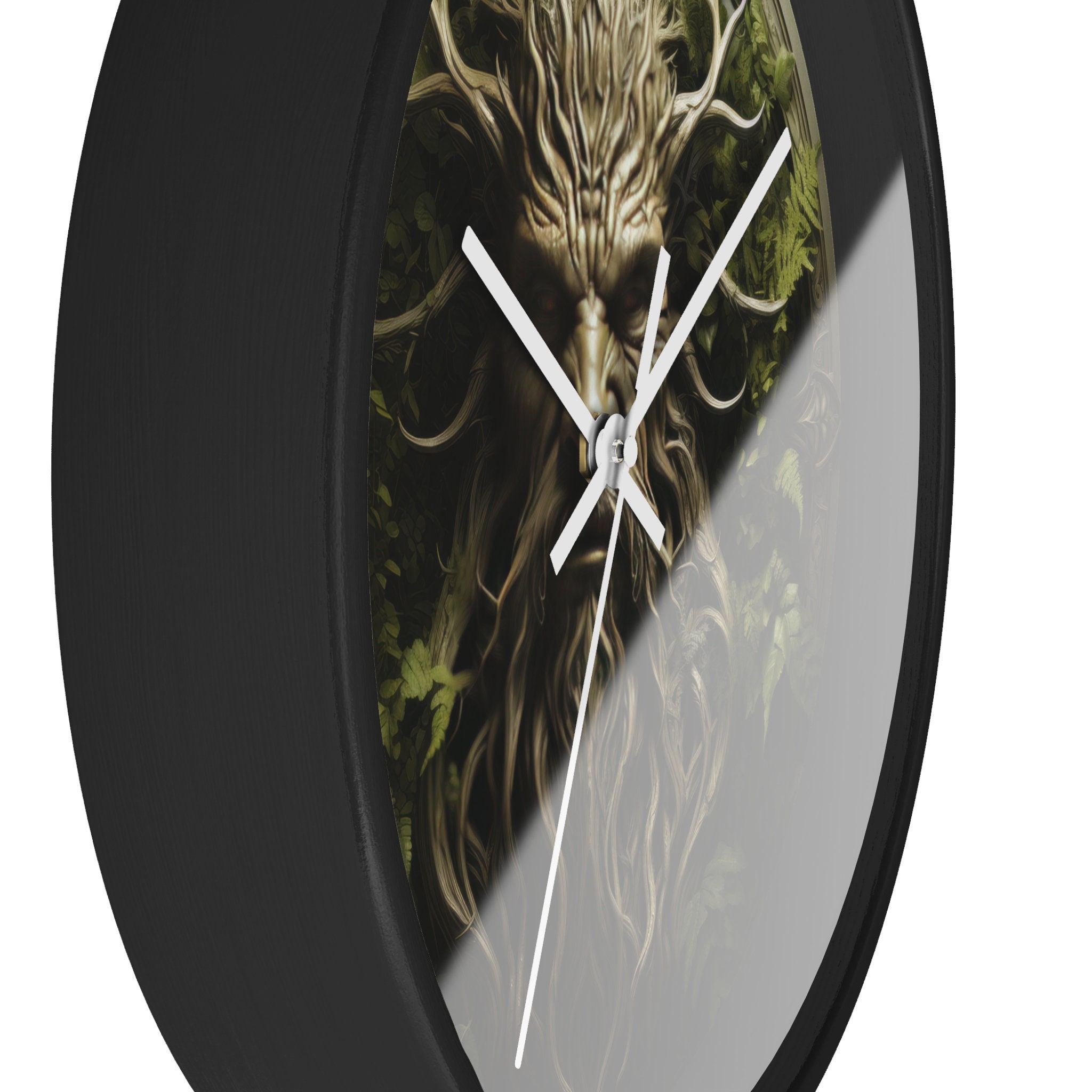 Leshy Inspired Horror Clock Horror Home Decor Murderous - Etsy