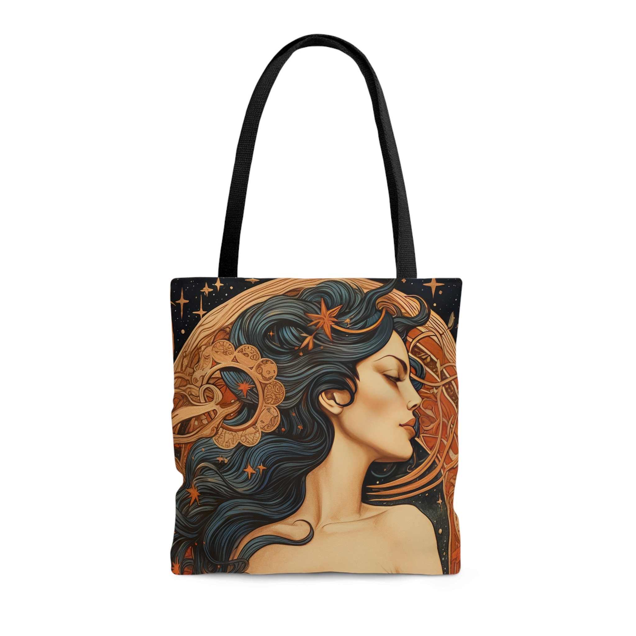 Gemini Tarot Inspired Zodiac Tote Bags, Gemini Gift, Zodiac Tote Bag ...