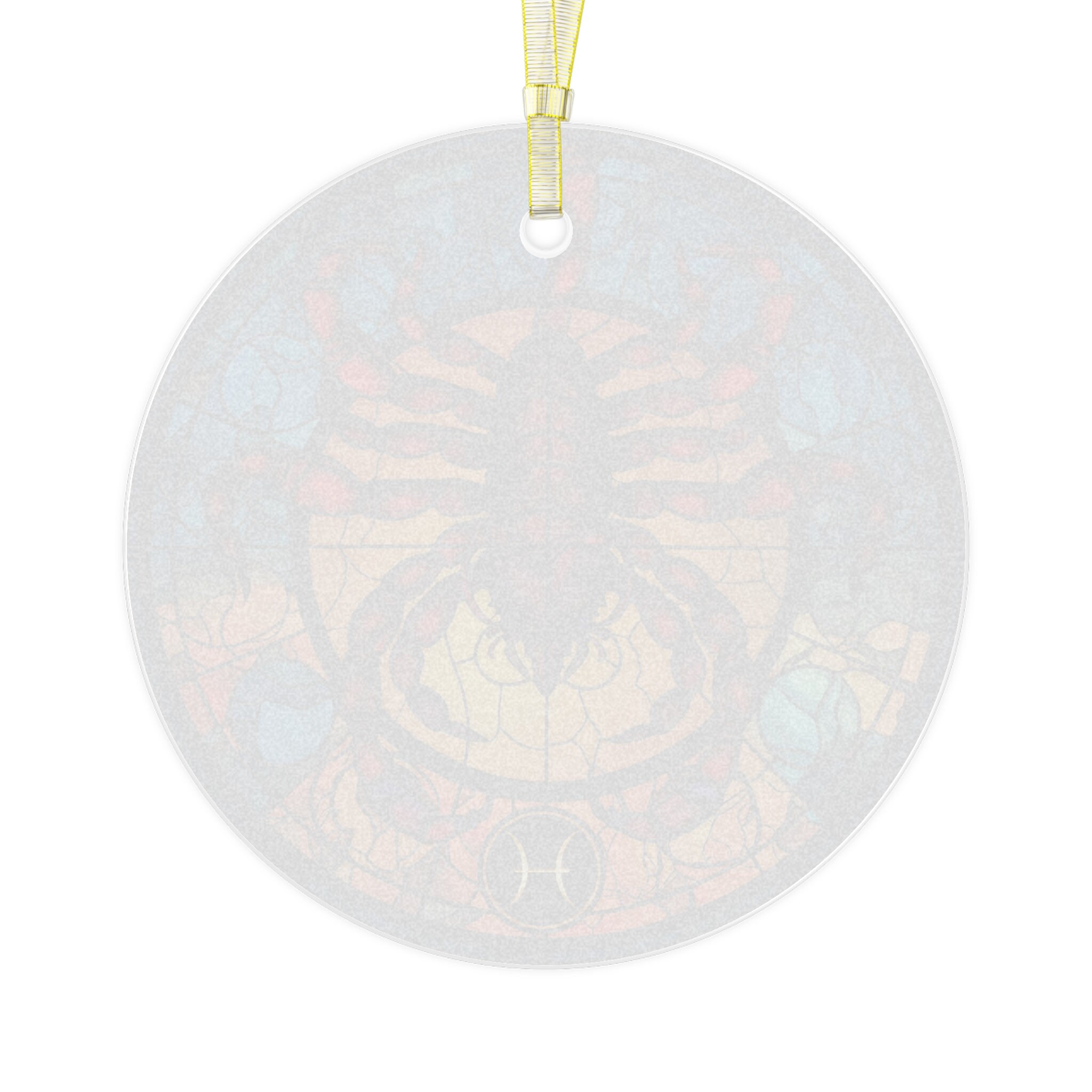 Scorpio Stained-glass Design Ornament, Stained Glass, Zodiac Ornament ...