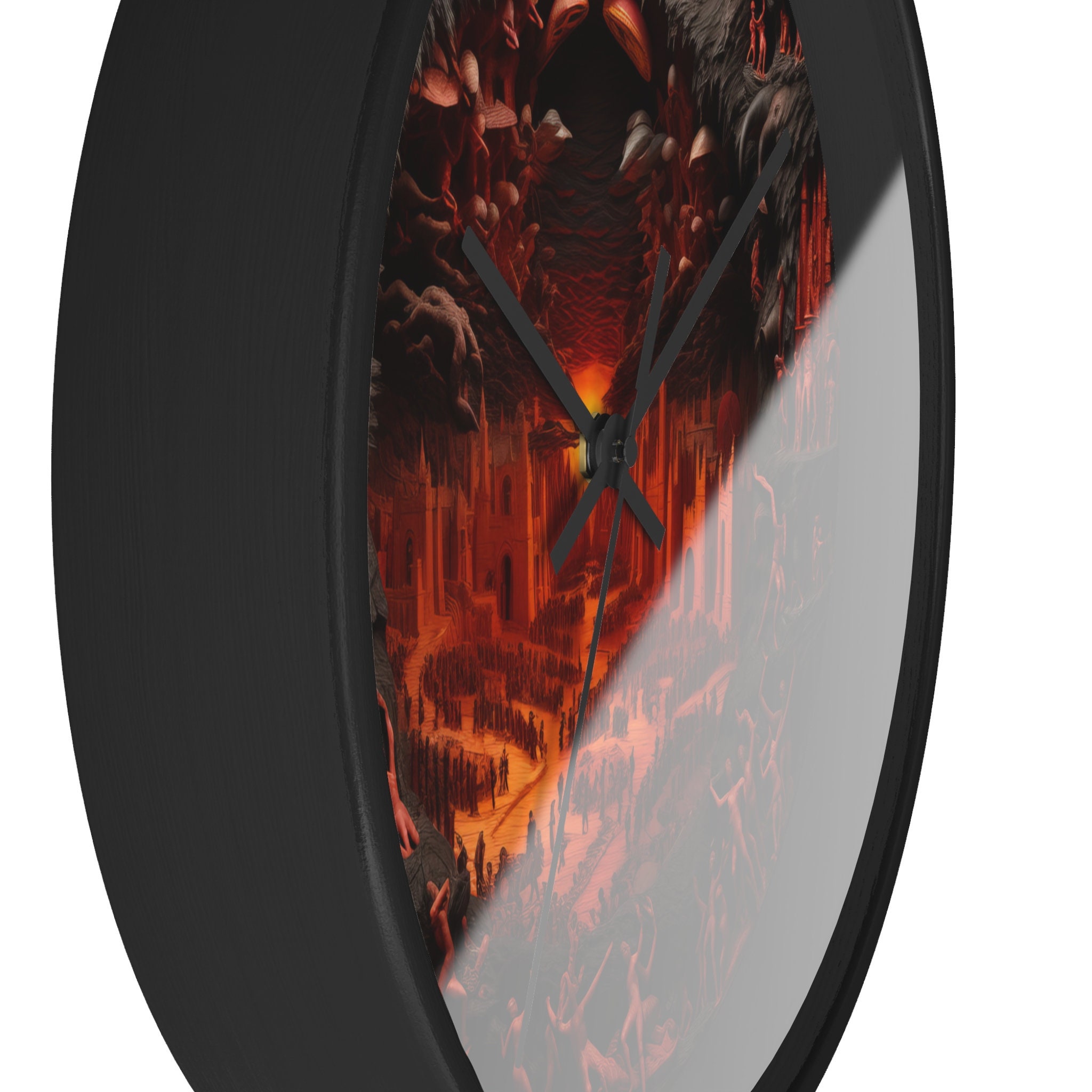 Dante's Inferno Horror Clock Hell Home Decor Classic - Etsy