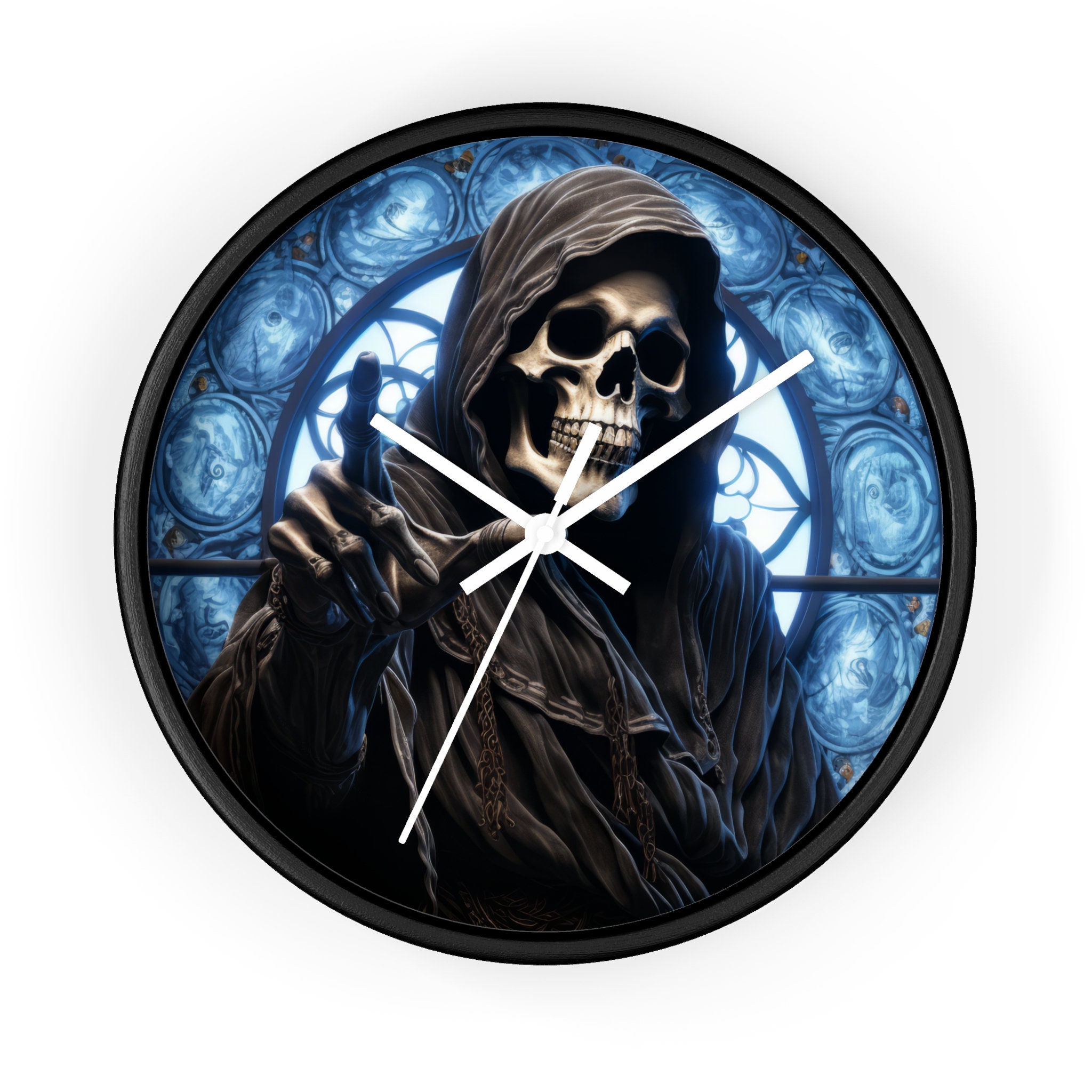Grim Reaper Horror Clock Death Home Decor Classic Horror - Etsy