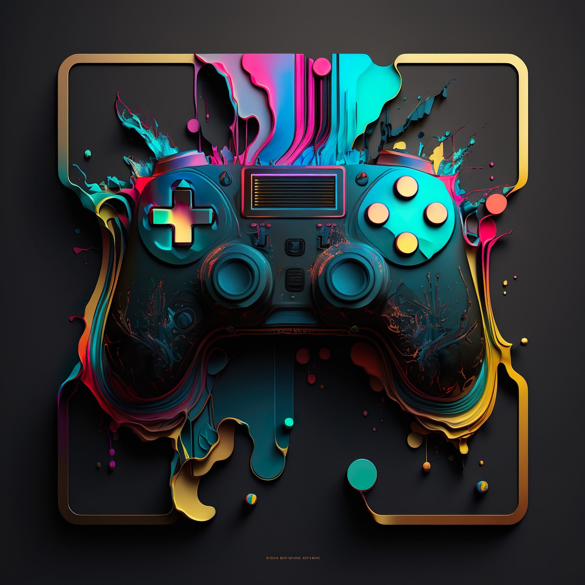 Gaming Console Poster - Etsy