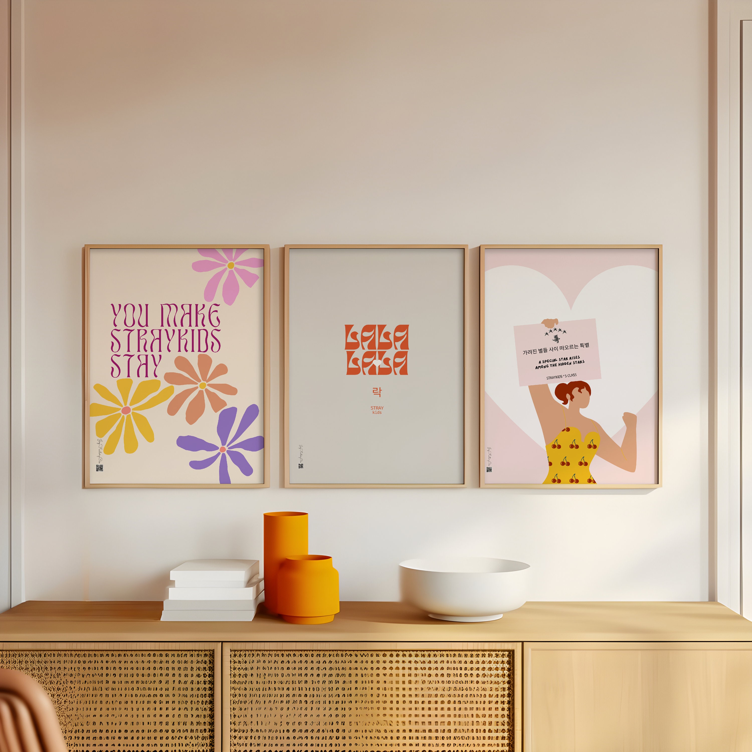 Set of 3 STRAY KIDS Aesthetic Prints Stay You Make Stray Kids Stay S ...