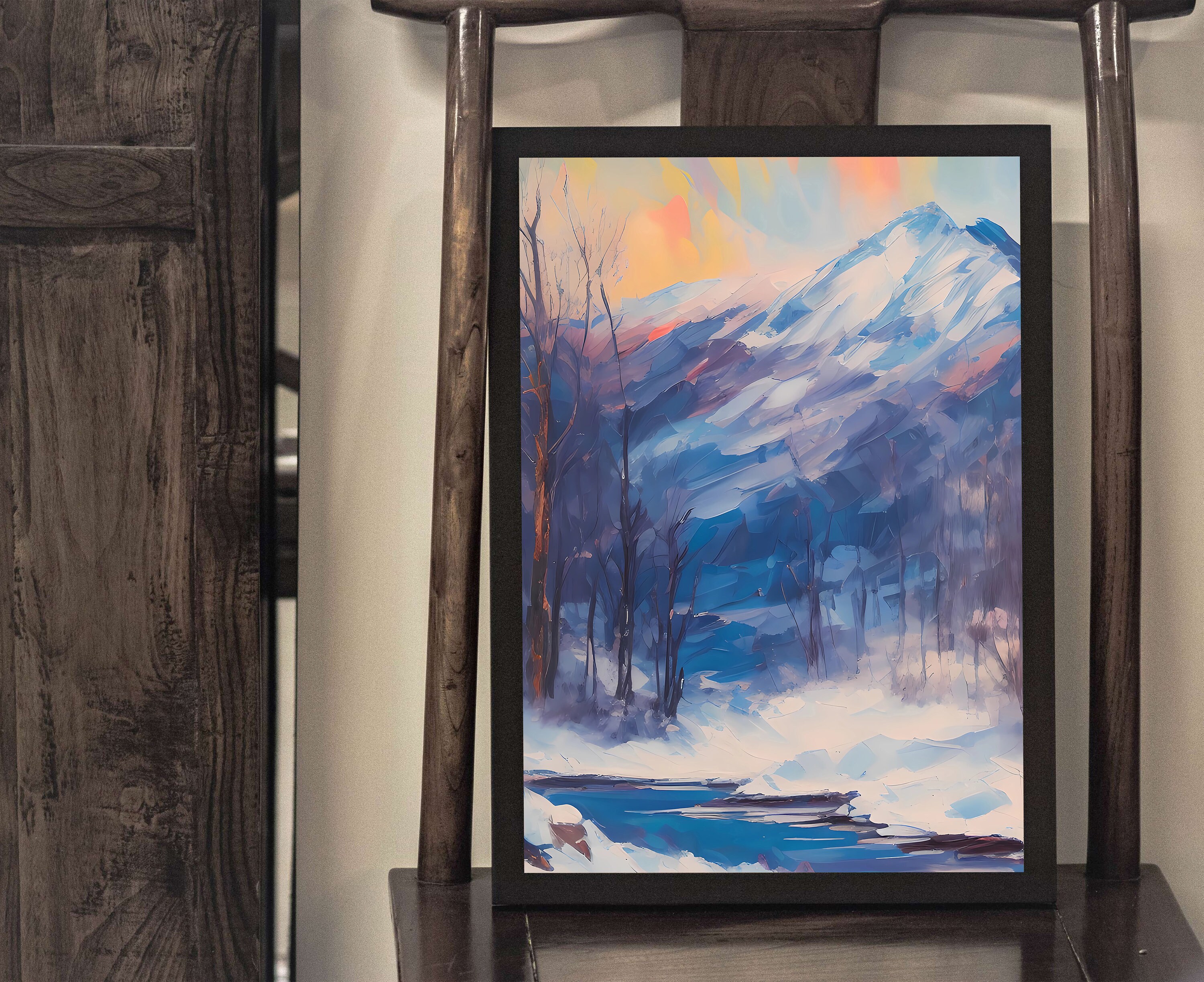 Four Seasons Wall Art Print Colorful Seasons Set of 4 - Etsy