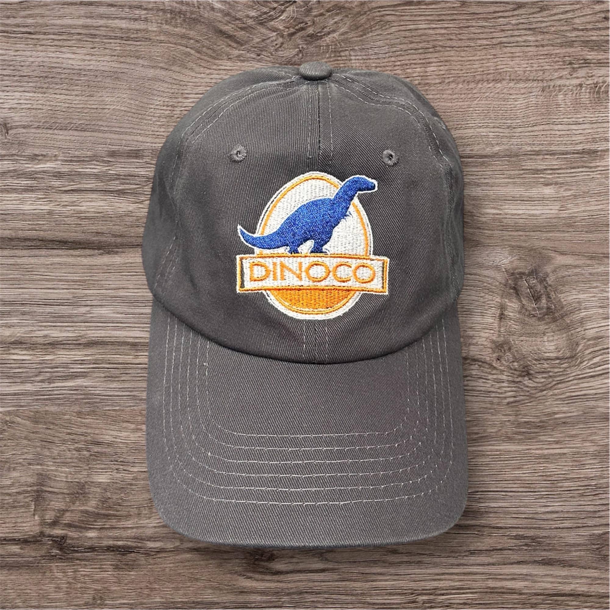 Dinoco Disney Cars Movie Logo Embroidered Adult or Youth Hat, Custom ...
