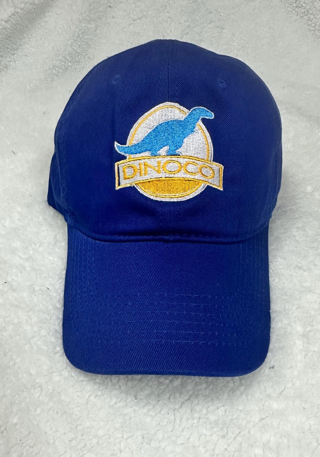 Dinoco Disney Cars Movie Logo Embroidered Adult or Youth Hat, Custom ...