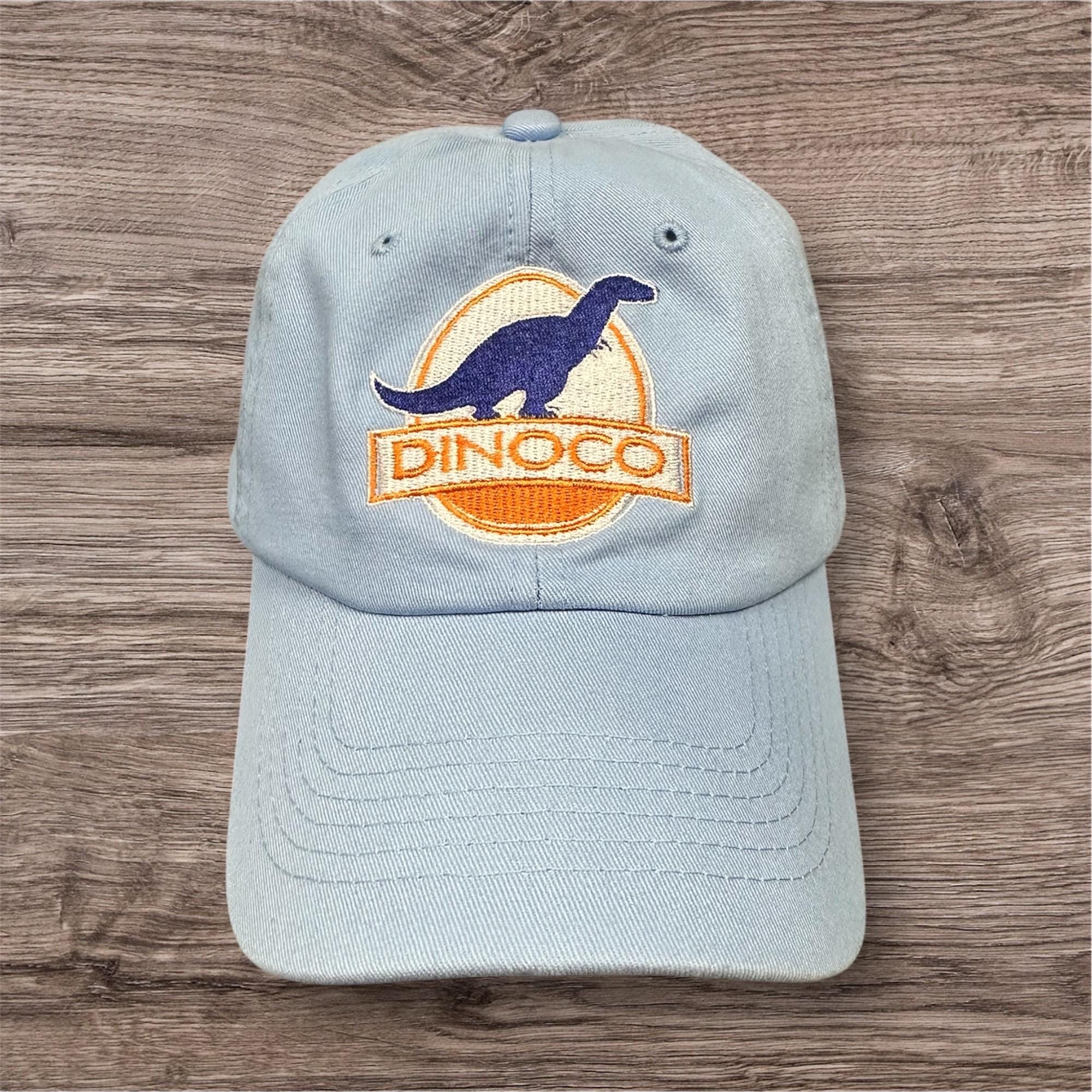 Dinoco Disney Cars Movie Logo Embroidered Adult or Youth Hat, Custom ...