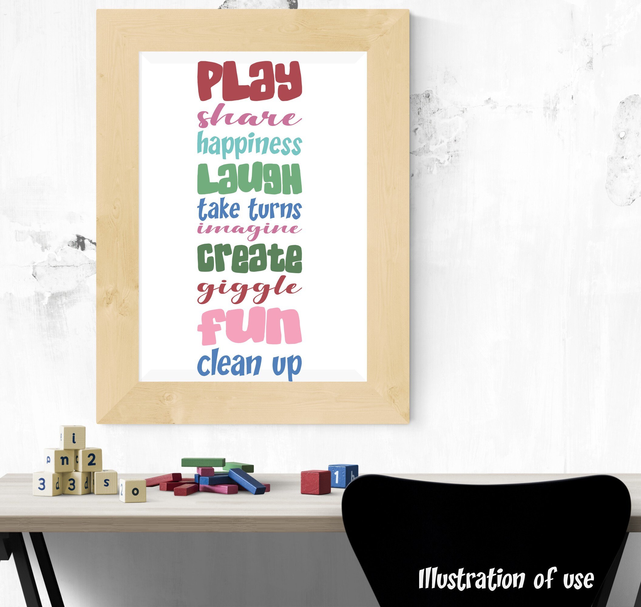 Playroom Words Sets, Vinyl Cut File, Princess, Hero Play - Etsy