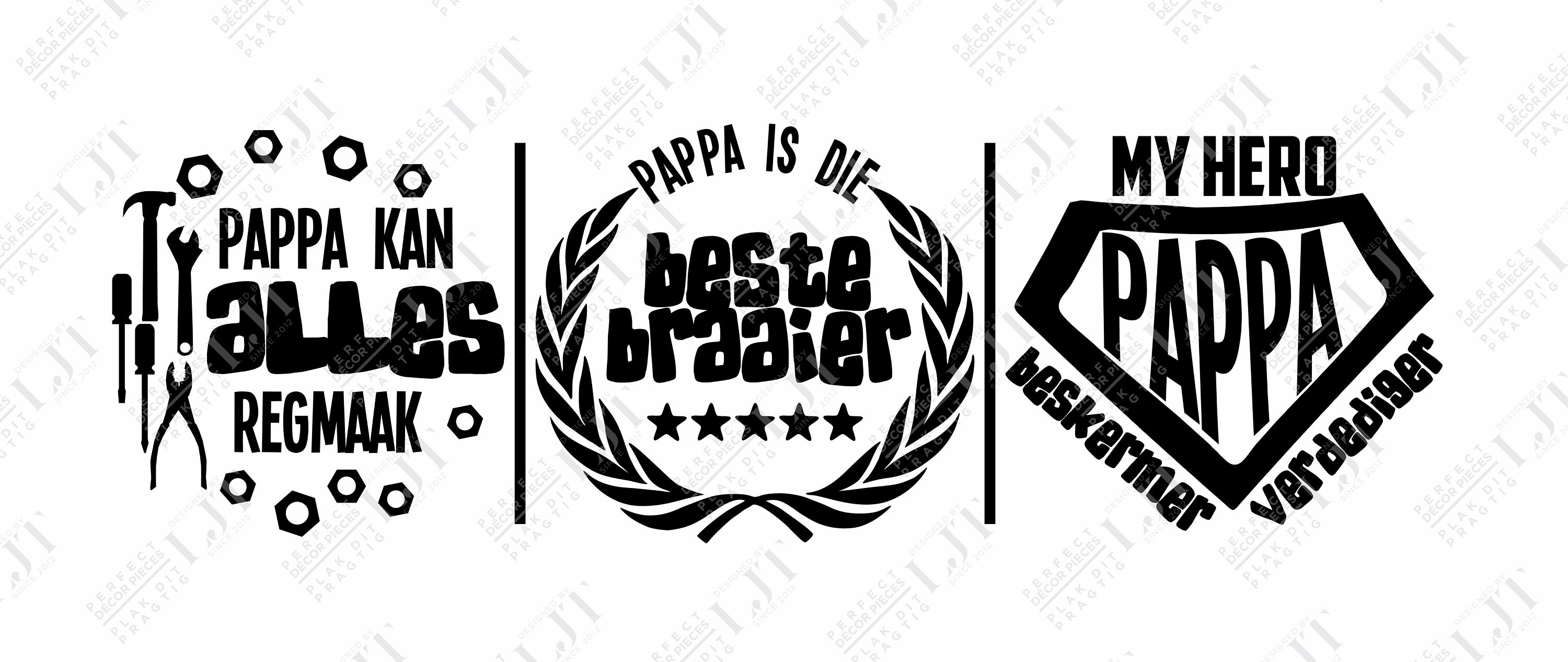 Pappa is Die Beste Braaier, Afrikaans Cut File, Digital Download - Etsy