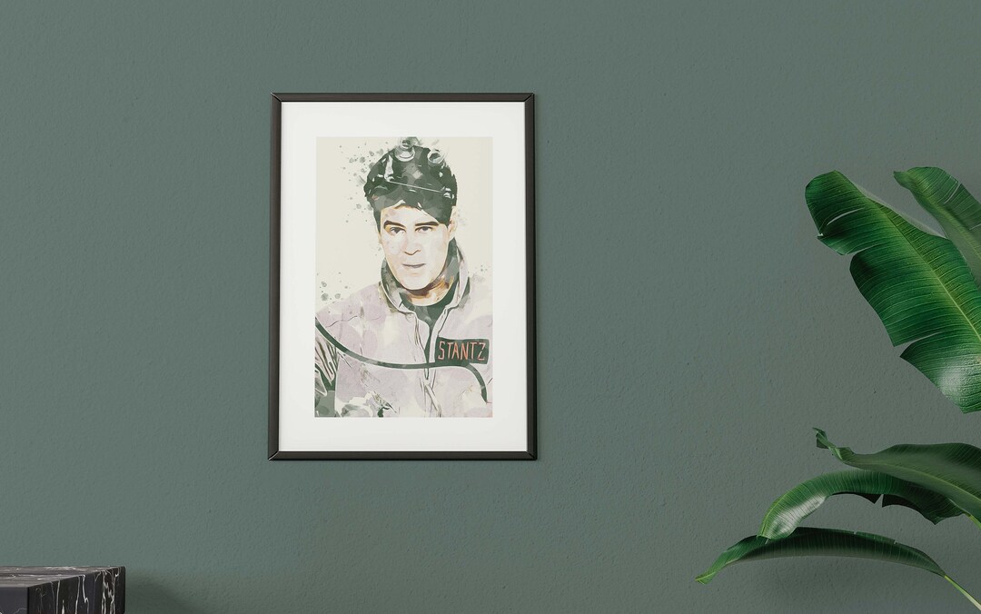 Ghostbusters - Dr. Raymond Stantz. A4 Painted Effect Print (no Frame ...