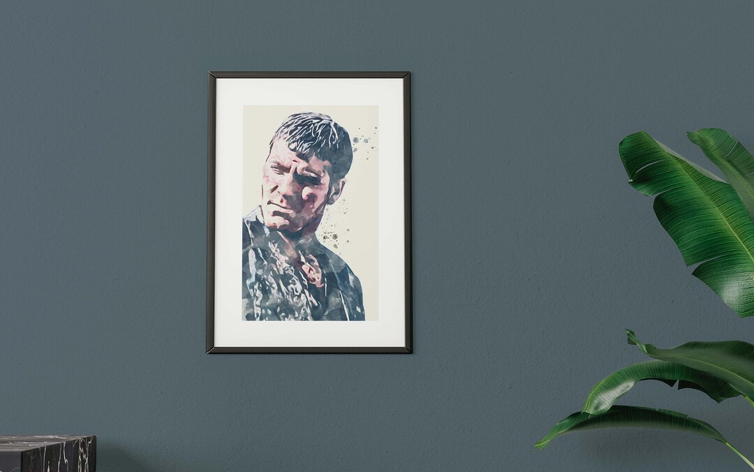 From Dusk Till Dawn - Seth Gecko. A4 Painted Effect Print (no Frame) - Etsy